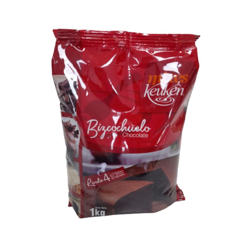 Premezcla bizcochuelo Keuken chocolate x 1 Kg. | Razzetto Distribuciones Gualeguaychú
